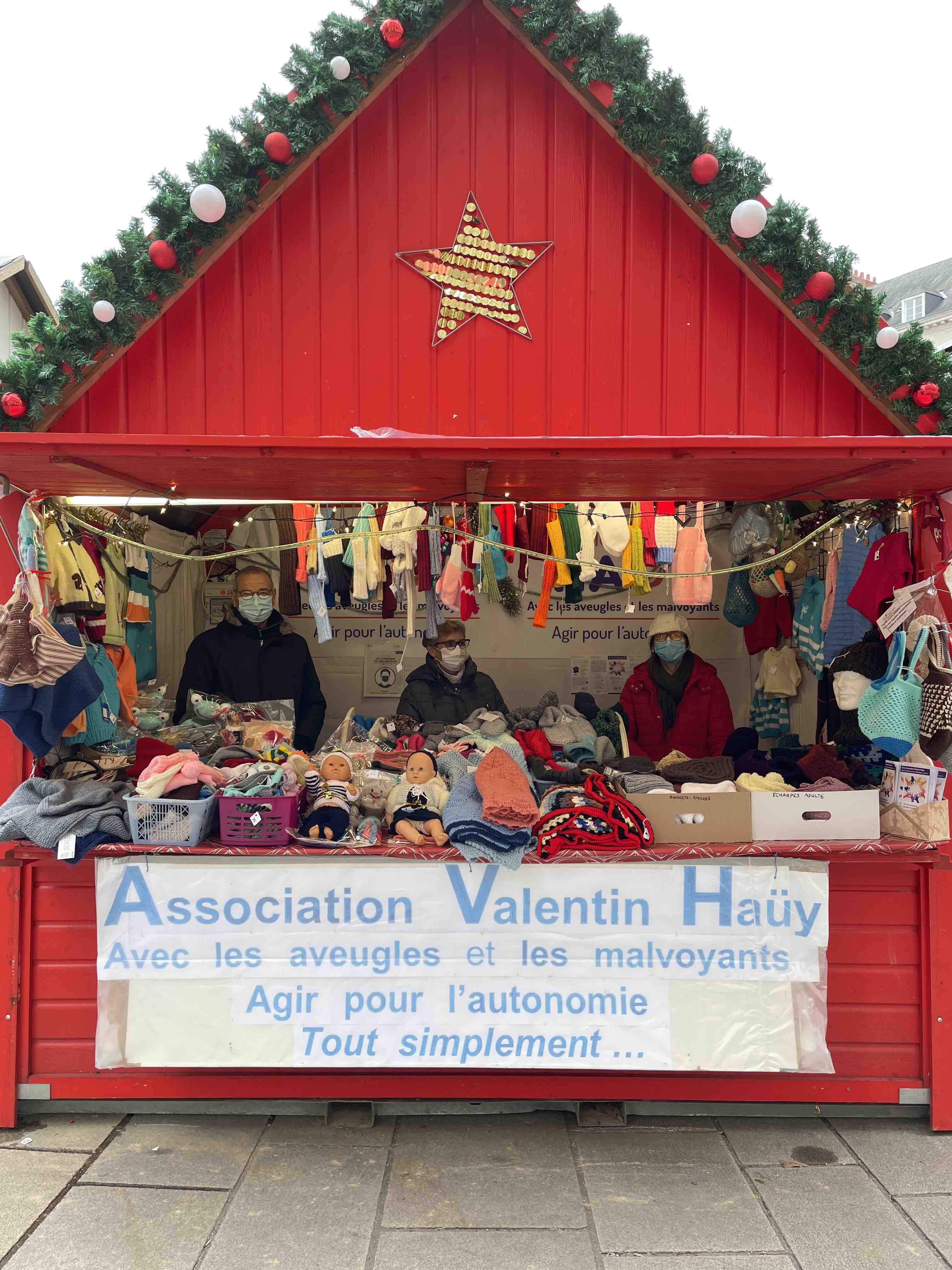 Valentin Haüy - Marché de Noël de Nantes